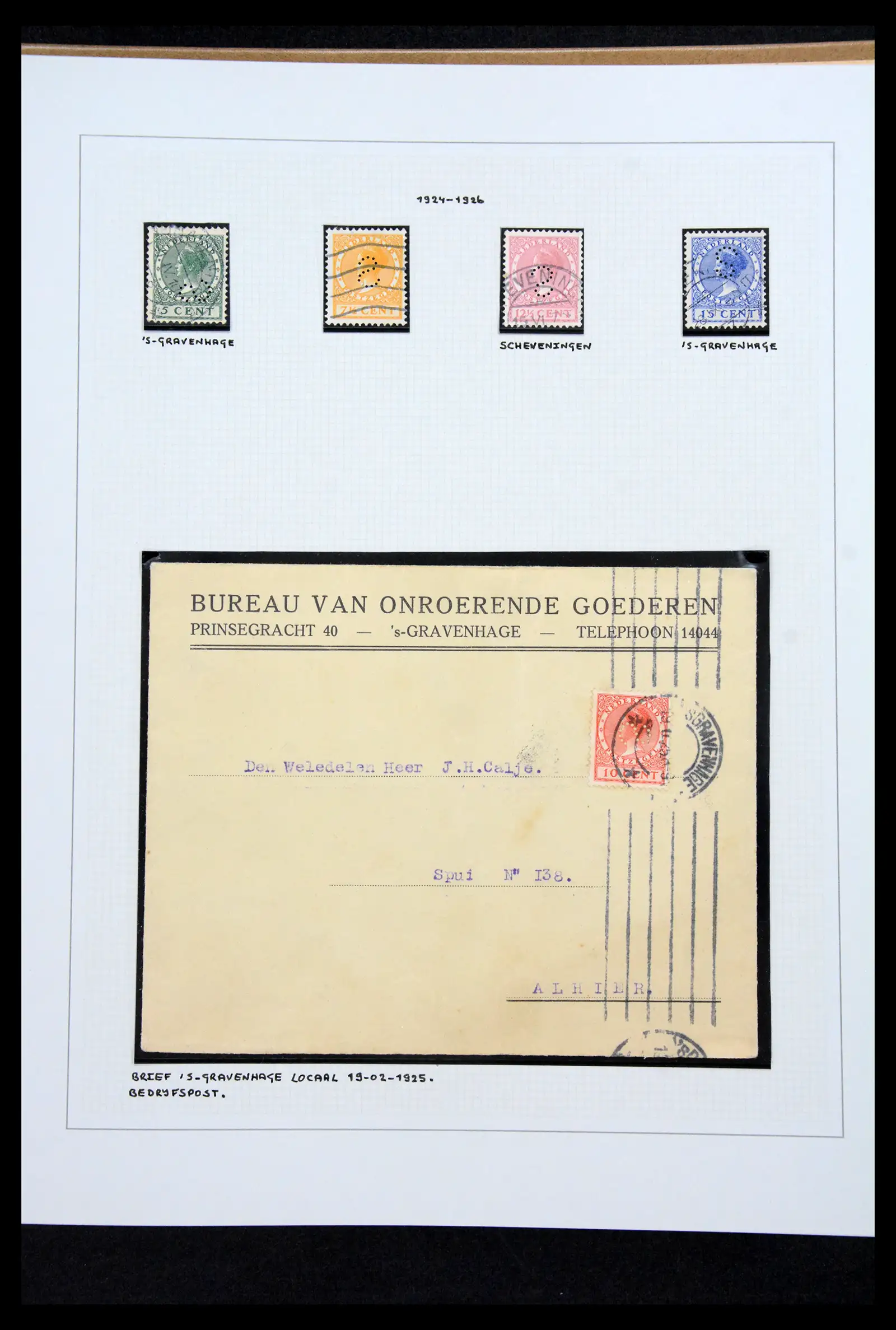 Smits Philately fotobijlage voor kavel 41409
