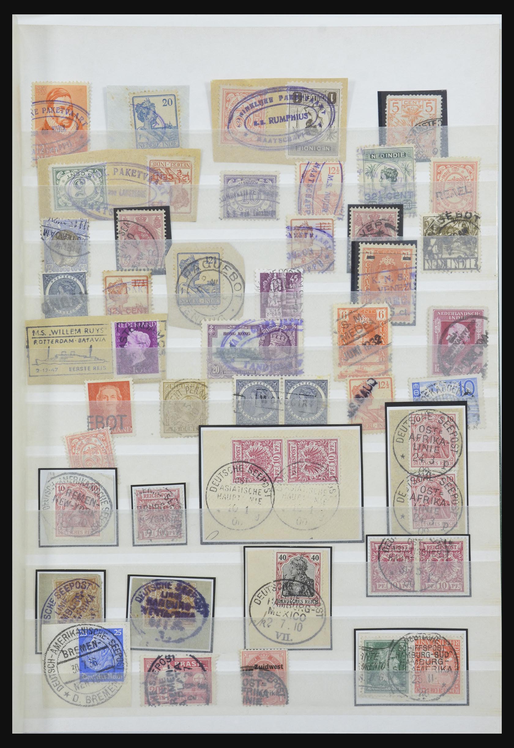 31722 Motief: Scheeps-stempels. - Smits Philately