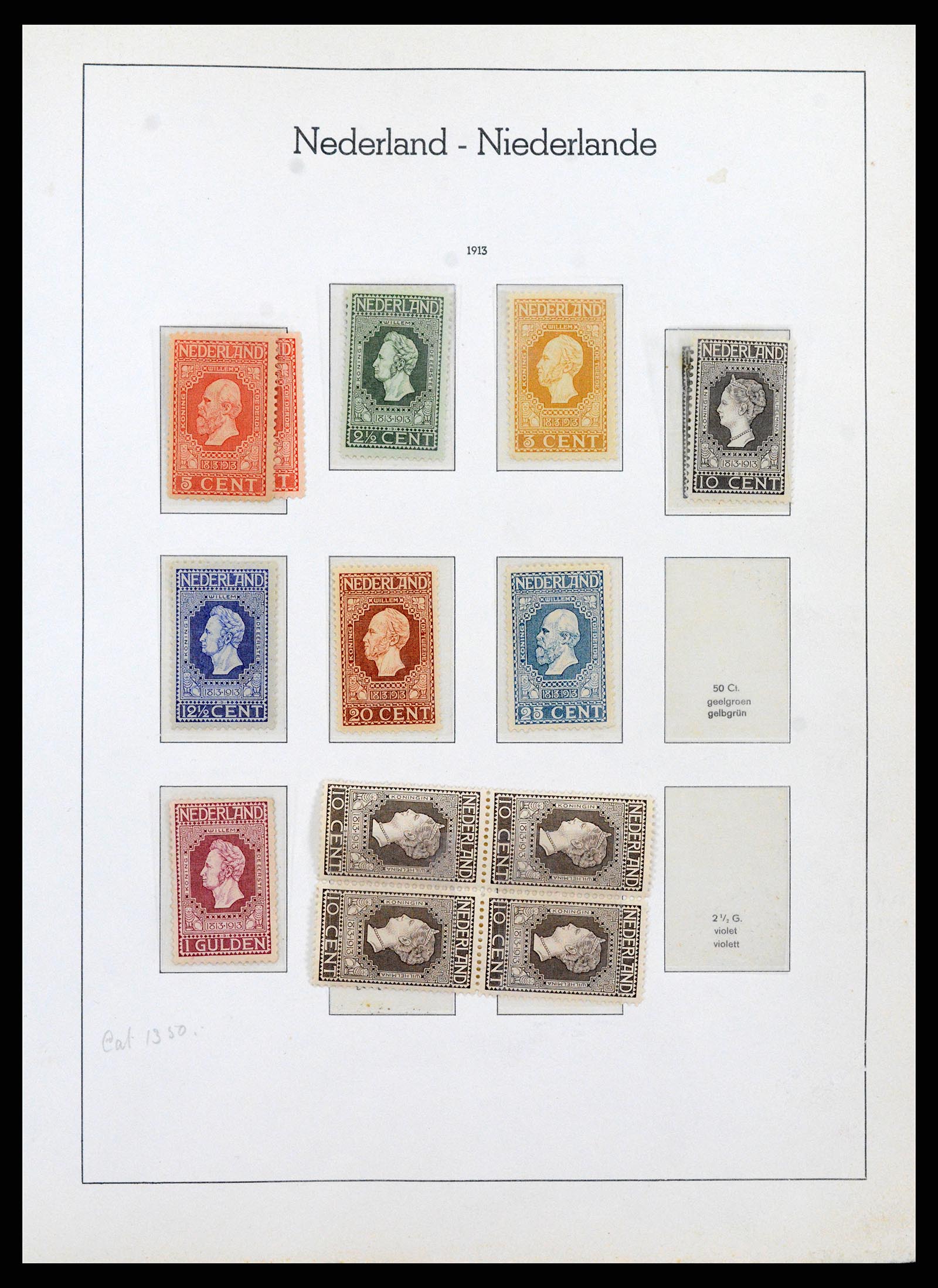 37487 Nederland 1913-1960. - Smits Philately