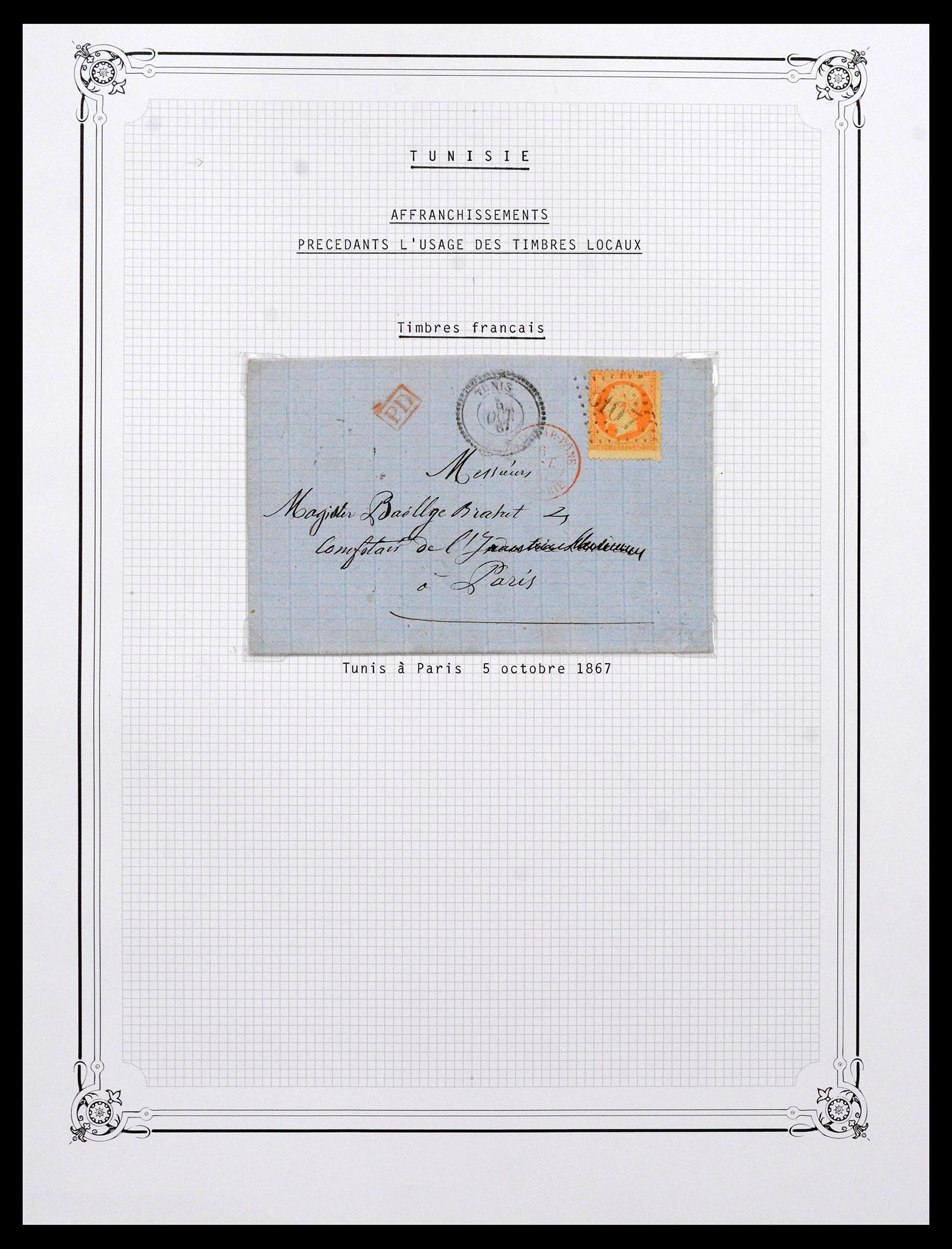 39124 Tunesië 1867-1976. - Smits Philately